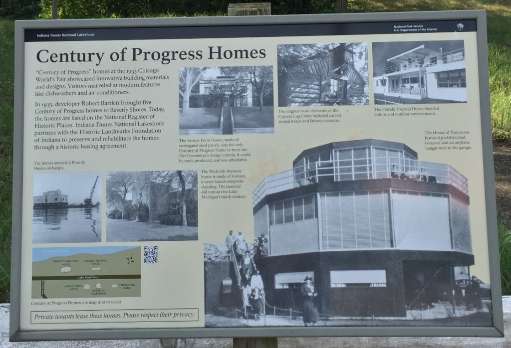 A visit to the 1933-1934 Century of Progress Homes at the Indiana Dunes ...